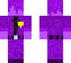 fnaf purple man | Minecraft Skins