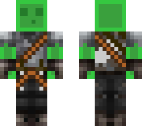 Slime Bounty Hunter | Minecraft Skin