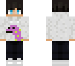 Thatcher the Minecraft boy with motivational friend | Minecraft Skin