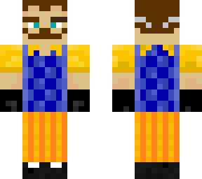 Hello Neighbor Minecraft Skins