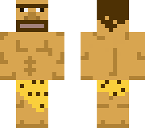 Unga Bunga Cave Man | Minecraft Skin