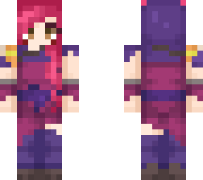 Xayah | Minecraft Skin