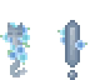 Blooming Moonflowers | Minecraft Skin