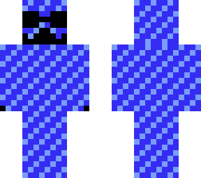 blue man | Minecraft Skin