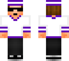 Bucky Barr Purple Edit | Minecraft Skin