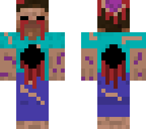Creepy skin | Minecraft Skin