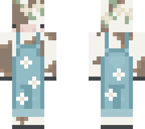 cute daisy cow | Minecraft Skin