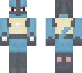 Lucario | Minecraft Skin