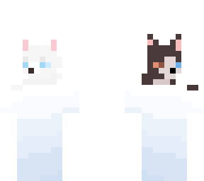 Snow Fox & Sled Dog | Minecraft Skin