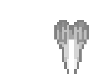 Wing base [ White/Grey ] | Minecraft Skin