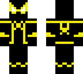 black and gold | Minecraft Skin