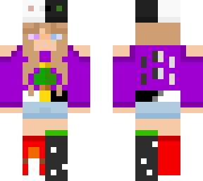 Christmas Ranboo Axolotl | Minecraft Skin