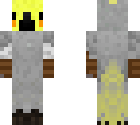 Cockatiel with Fighter's bindings | Minecraft Skin
