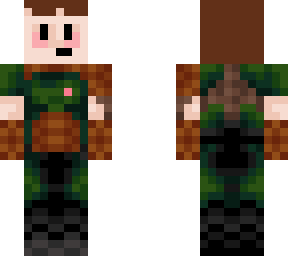 cute doomguy | Minecraft Skin