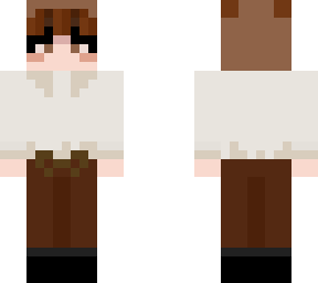 cute monotone girl | Minecraft Skin