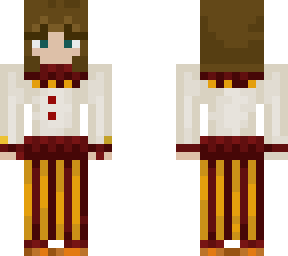 Sundrop/ Sun Security Breach FNAF short hair girl skin | Minecraft Skin