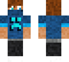 blue teen kid | Minecraft Skin