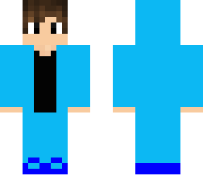 Light blue skin | Minecraft Skin