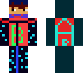 Techno Blocks Official | Minecraft Skin