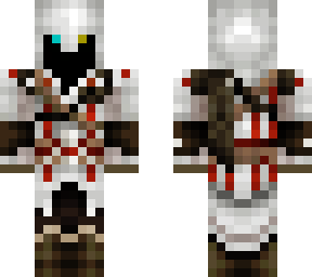 White assassin remake | Minecraft Skin