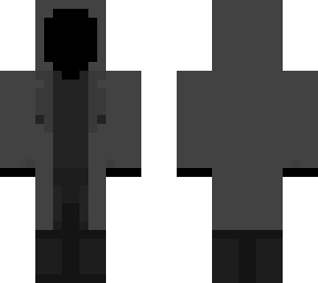 black cloak | Minecraft Skins