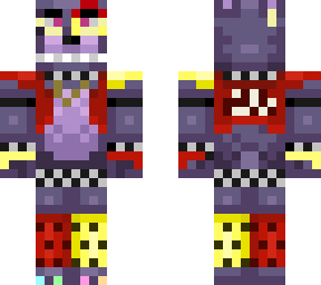 Glamrock Bonnie Alt | Minecraft Skin
