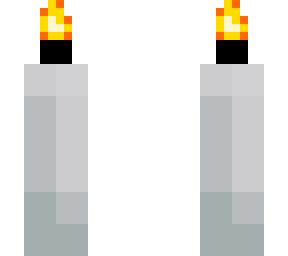 White Candle | Minecraft Skin