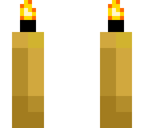 Yellow Candle | Minecraft Skin
