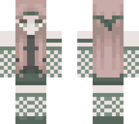 Blond wearing fishnets | Minecraft Skin