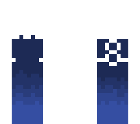 Blue dress base | Minecraft Skin