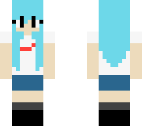 fnf sky | Minecraft Skin