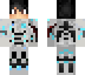 Grey armour | Minecraft Skin