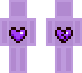 Purple Hearts | Minecraft Skin