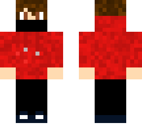 Red Gamer Boy | Minecraft Skin