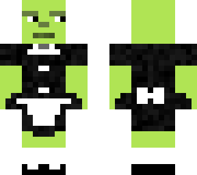 shrek maid | Minecraft Skin