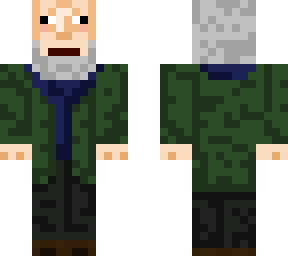 Srebrny Brek | Minecraft Skin