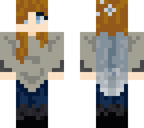 Bluebird Avian Girl | Minecraft Skin