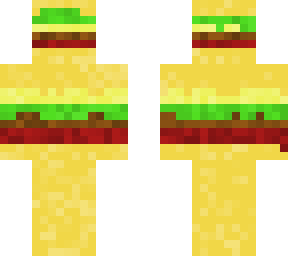 food cheeseburger | Minecraft Skins