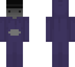 Grey fade teletubby | Minecraft Skin