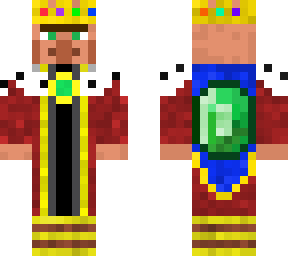 Villager King Minecraft Skins