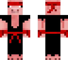 Ninja Pig | Minecraft Skin