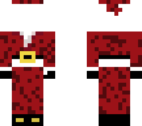 outer layer santa suit | Minecraft Skin