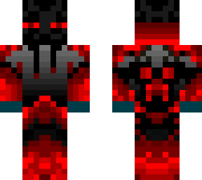 Red Enderman | Minecraft Skin