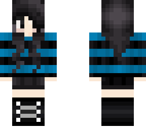 2000s emo girl | Minecraft Skin