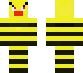 angry bee | Minecraft Skin