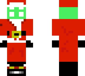 Boosfer Santa Skin | Minecraft Skin