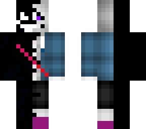 Dust Sans Minecraft Skins