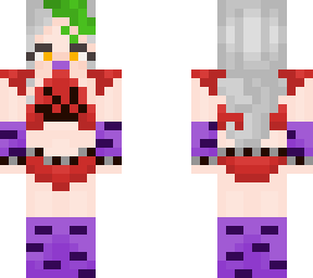 Human Roxanne Wolf (With Lipstick) | Minecraft Skin