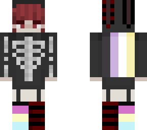 non-binary pan***ual skin | Minecraft Skin