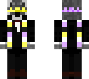 Non-Binary Suit Raccoon | Minecraft Skin